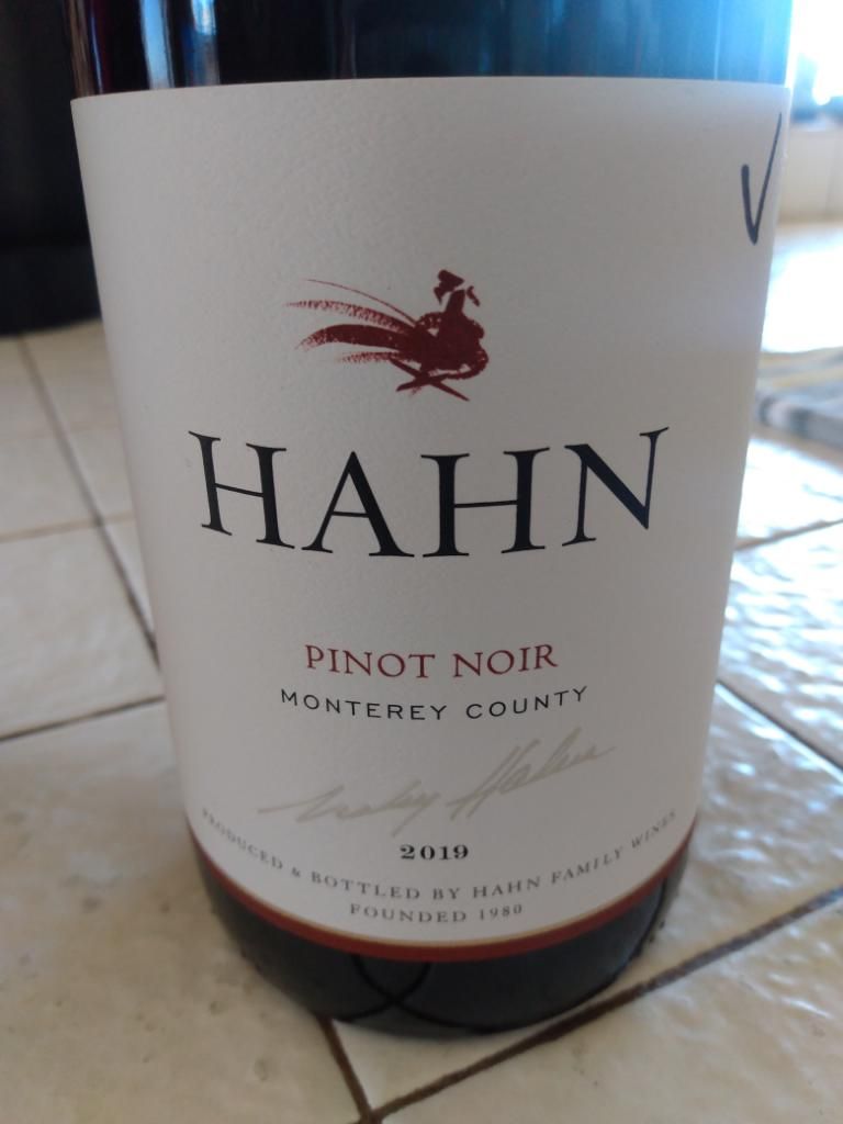 2019 Hahn Pinot Noir California, USA, California - CellarTracker