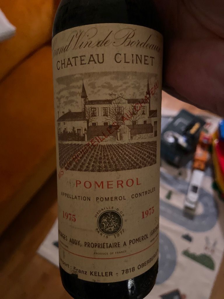1974 Château Clinet, France, Bordeaux, Libournais, Pomerol - CellarTracker