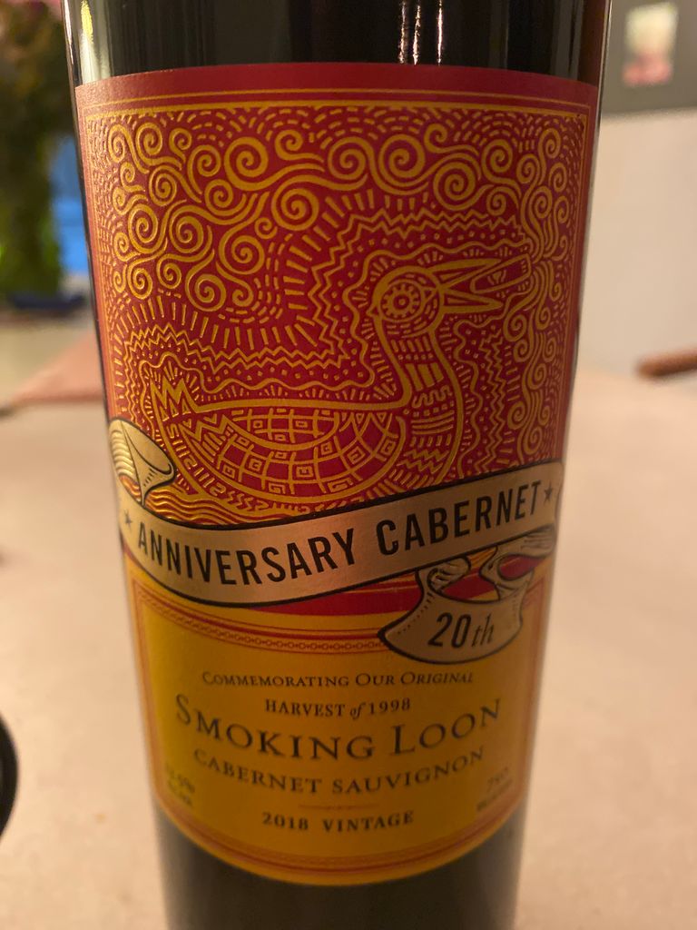 NV Smoking Loon Cabernet Sauvignon Anniversary Cabernet, Chile, Central ...