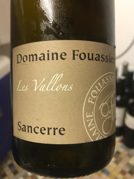 2015 Fouassier Sancerre Les Vallons, France, Loire Valley, Upper Loire ...