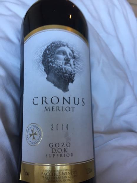 2009 Bacchus Winery Merlot, Malta, DOK Gozo - CellarTracker