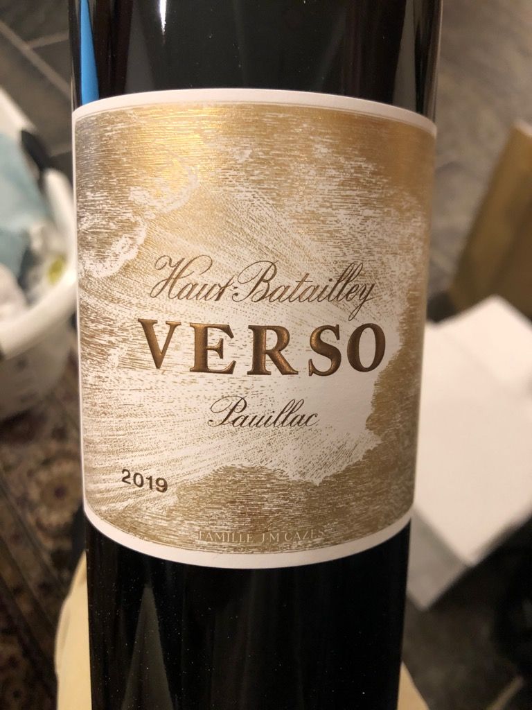 2021 Château Haut-Batailley Verso, France, Bordeaux, Médoc, Pauillac ...