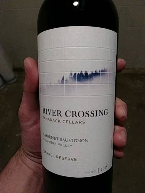 2018 Tamarack Cellars Cabernet Sauvignon River Crossing Barrel Reserve ...