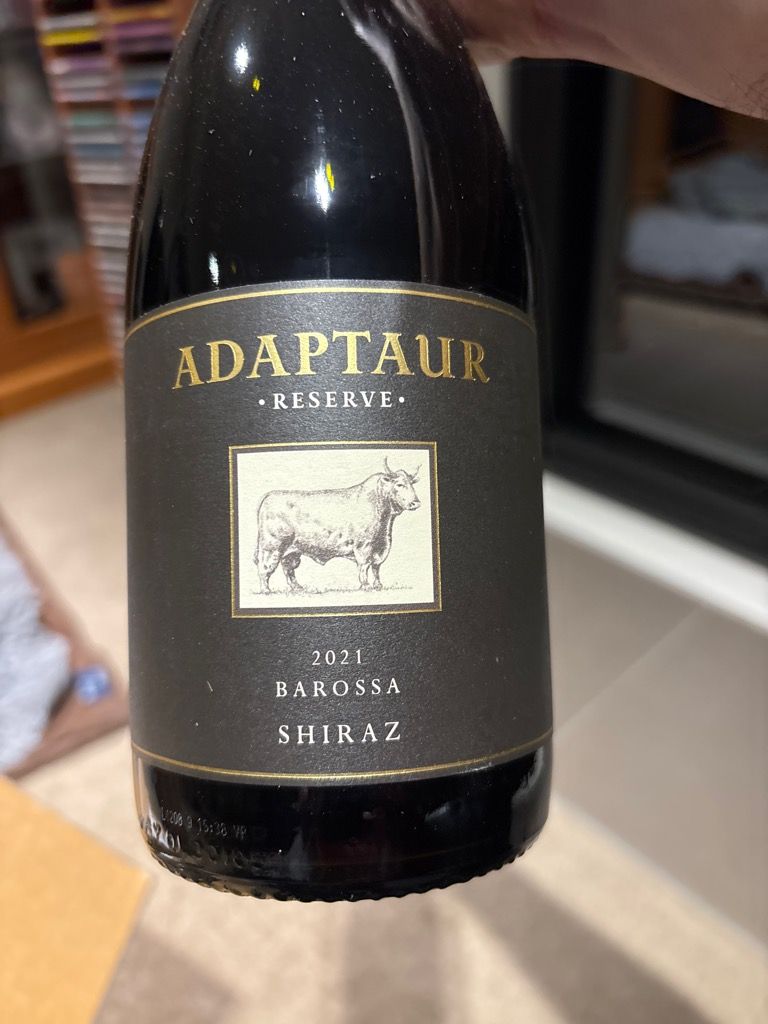 2021 Adaptaur Shiraz Reserve, Australia, South Australia, Fleurieu ...