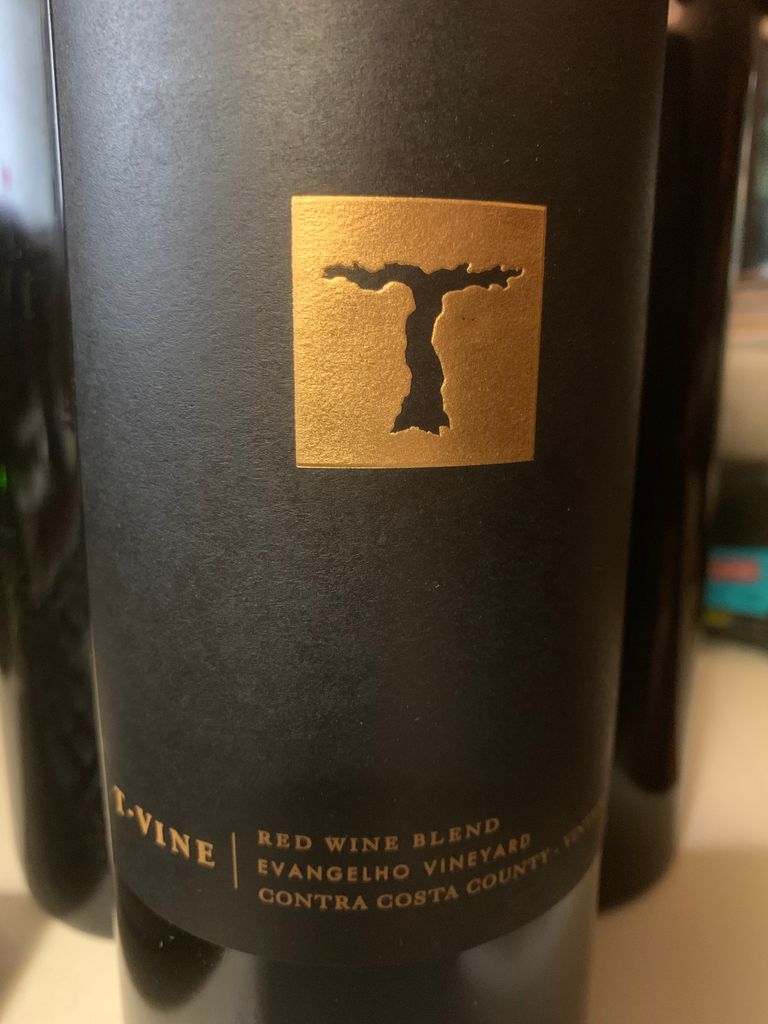 2019 T-Vine Cellars Evangelho Vineyard Contra Costa County, USA ...