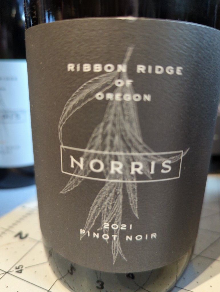 2021 Norris Estate Pinot Noir Reserve Ribbon Ridge, USA, Oregon ...