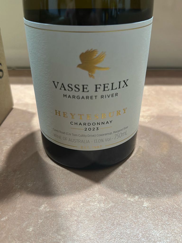 2023 Vasse Felix Chardonnay Heytesbury, Australia, Western Australia ...
