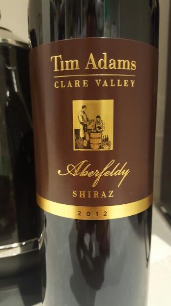 2012 Tim Adams Shiraz The Aberfeldy, Australia, South Australia, Mount ...