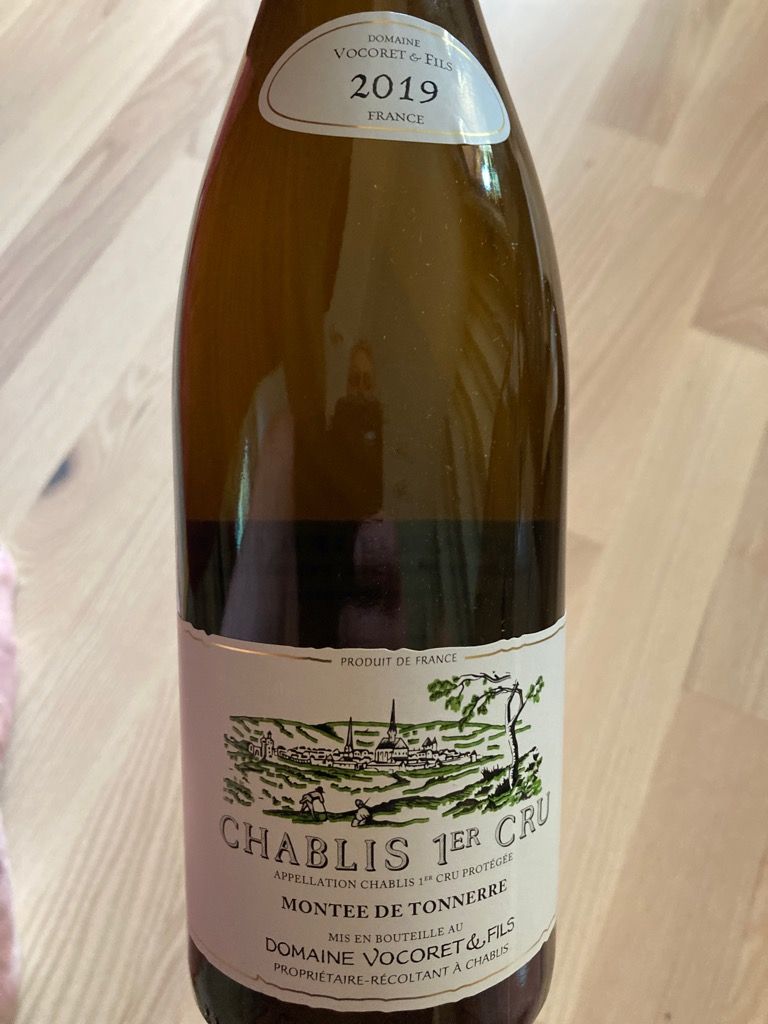 2020 Domaine Vocoret et Fils Chablis 1er Cru Montée de Tonnerre, France ...