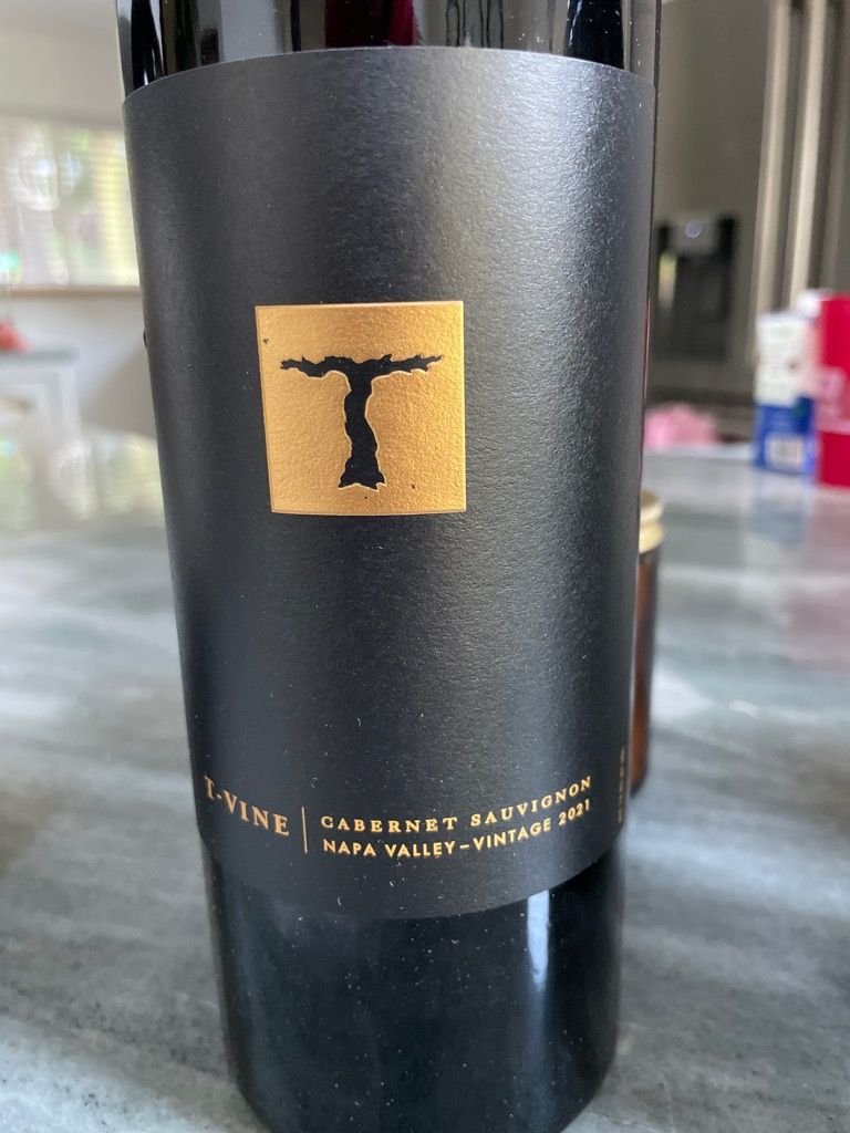 2021 T-Vine Cellars Cabernet Sauvignon Napa Valley, USA, California ...