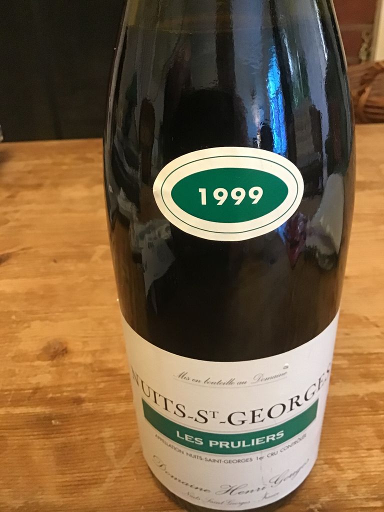 1999 Domaine Henri Gouges Nuits St. Georges 1er Cru Les Pruliers ...