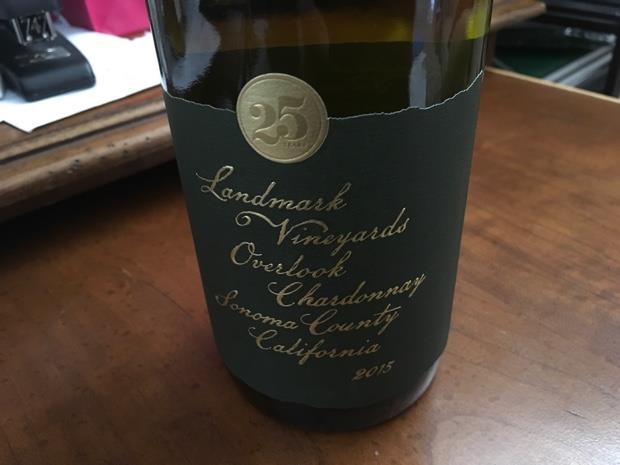 2015 Landmark Chardonnay Overlook, USA, California, Sonoma County ...