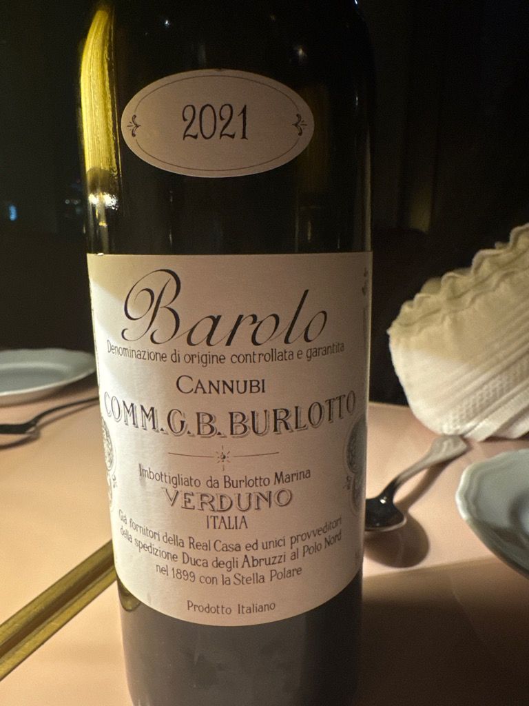 2021 Comm. G.B. Burlotto Barolo Cannubi, Italy, Piedmont, Langhe ...