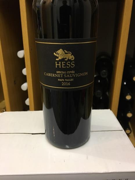 2016 The Hess Collection Cabernet Sauvignon Special Cuvée, USA ...