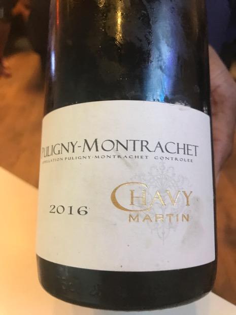 2017 Domaine Chavy-Martin Puligny-Montrachet, France, Burgundy, Côte de ...