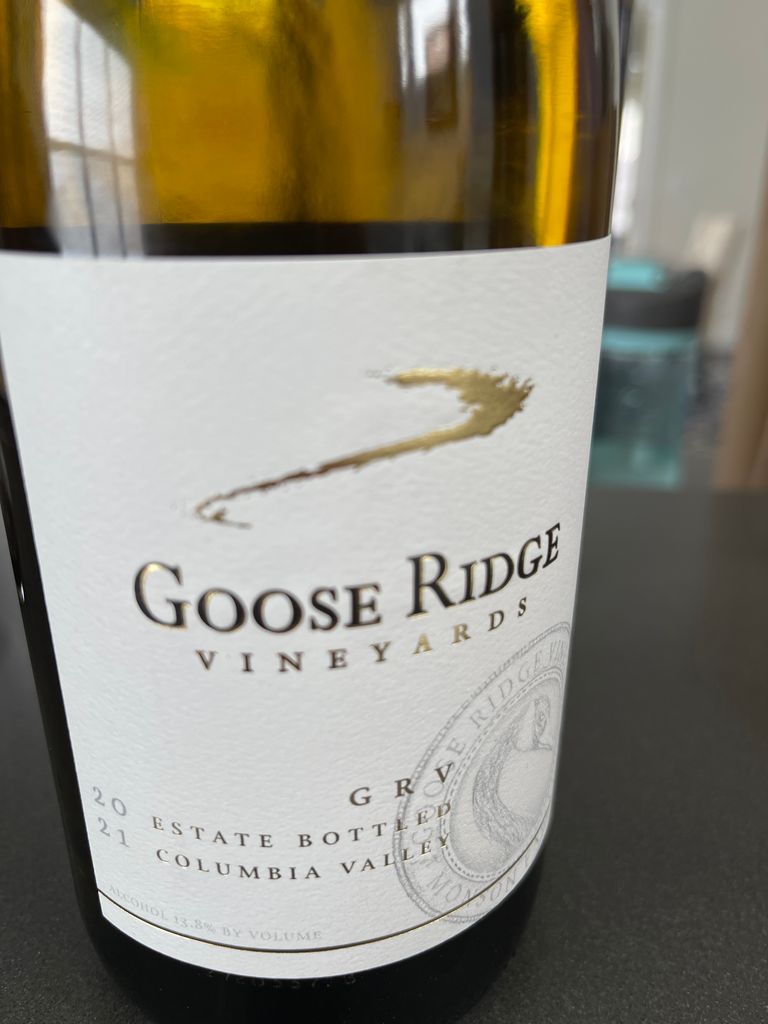 2020 Goose Ridge Vineyards GRV, USA, Washington, Columbia Valley ...