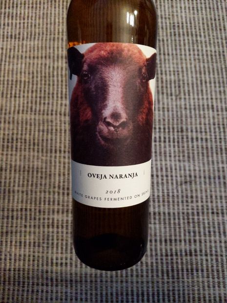 2021 Bodegas Fontana Oveja Naranja, Spain, Castilla-La Mancha, Uclés ...