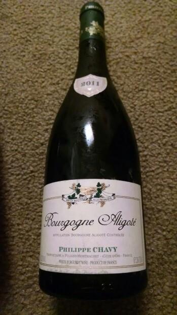 2001 Philippe Chavy Bourgogne-Aligoté, France, Burgundy, Bourgogne ...