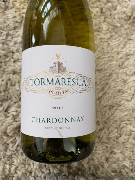 2017 Tormaresca Chardonnay Puglia IGT, Italy, Puglia, Puglia IGT ...