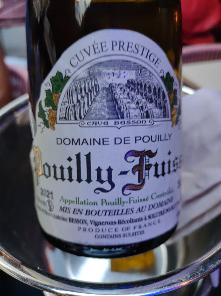 2020 Domaine de Pouilly Pouilly-Fuissé Cuvée Prestige, France, Burgundy ...