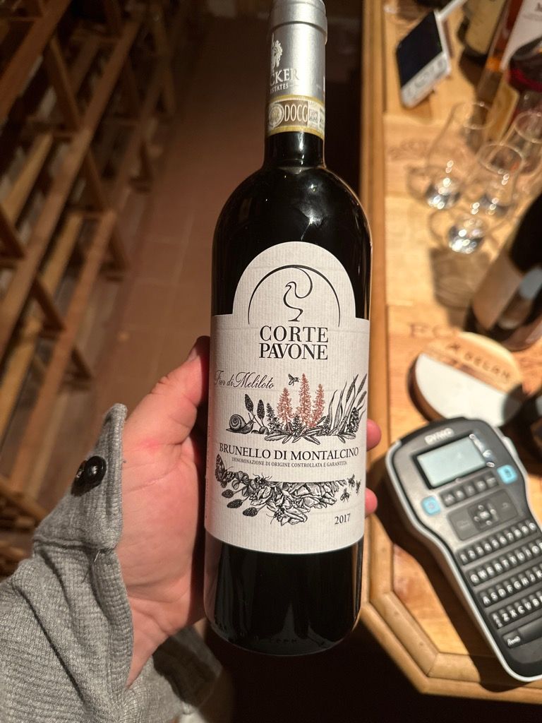 2018 Tenuta Corte Pavone Brunello di Montalcino Fior Di Meliloto, Italy ...