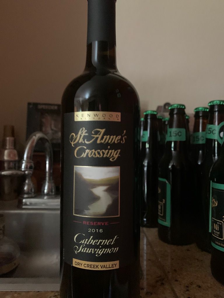 2017 St. Anne's Crossing Cabernet Sauvignon Reserve, USA, California ...