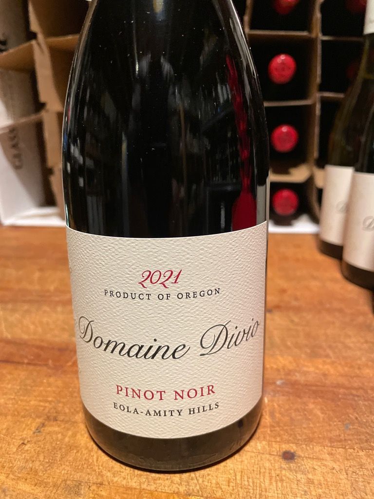 2022 Domaine Divio Pinot Noir Eola - Amity Hills, USA, Oregon ...