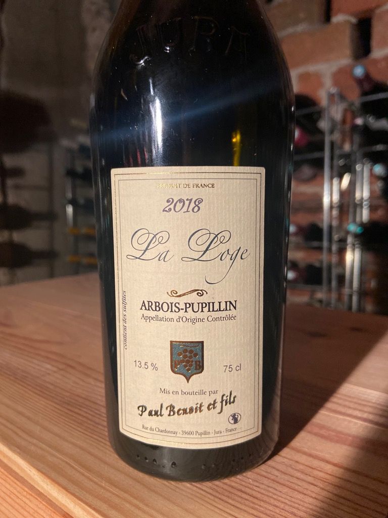 2018 Paul Benoit & fils Arbois Pupillin, France, Jura, Arbois Pupillin ...