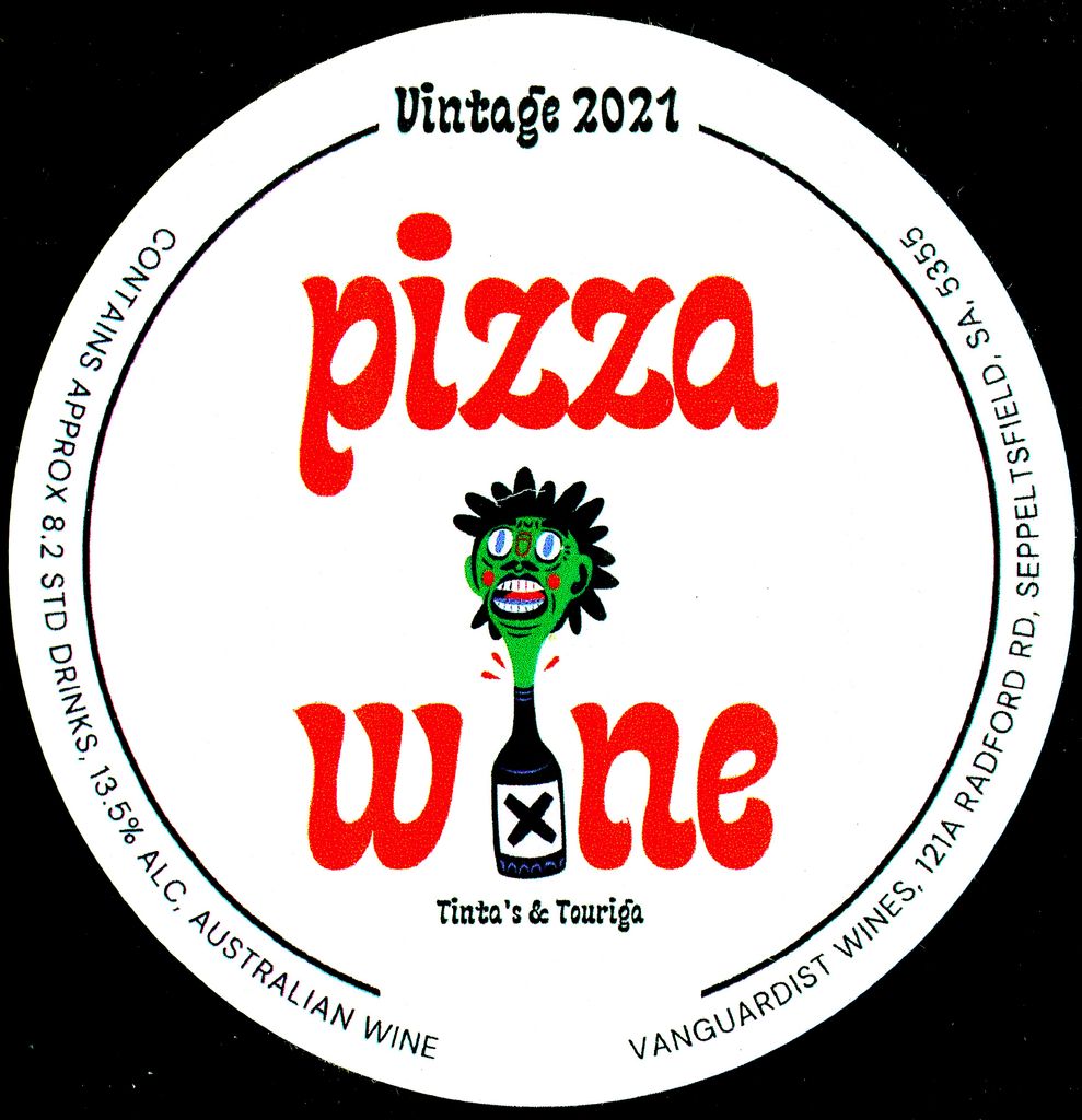 2021 Vanguardist Wines Pizza Wine, Australia, South Australia, Fleurieu ...