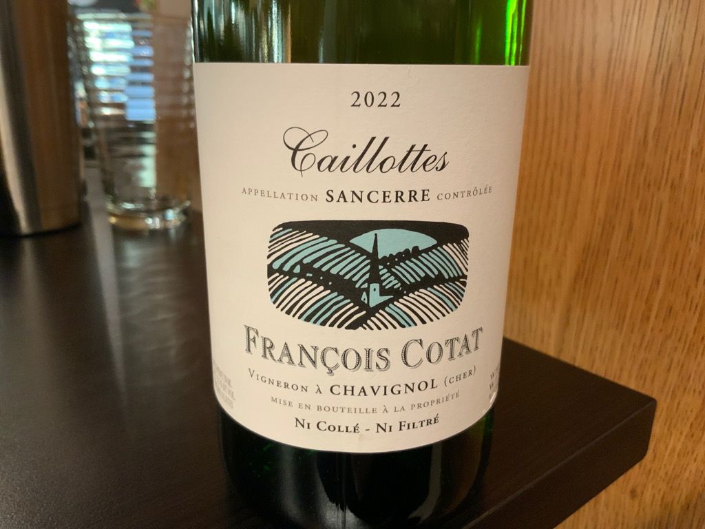 2022 Domaine François Cotat Sancerre Les Caillottes, France, Loire ...