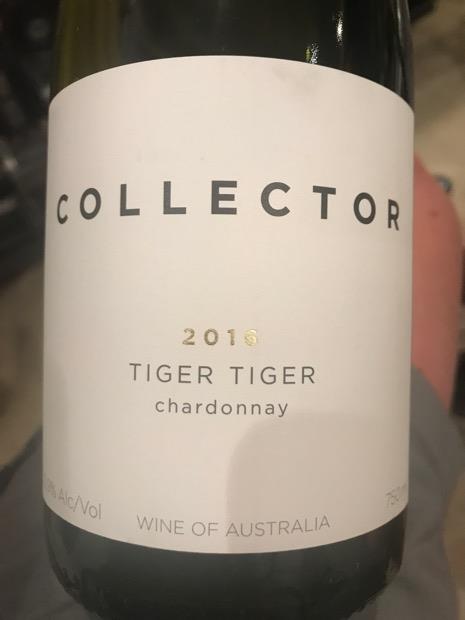 2016 Collector Wines Chardonnay Tiger Tiger, Australia, New South Wales ...