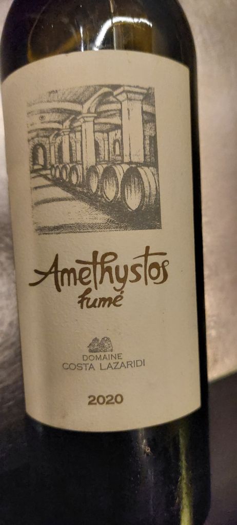 2020 Domaine Costa Lazaridi Amethystos fumé, Greece, Macedonia, Drama ...