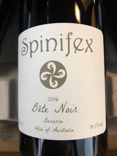 2016 Spinifex Shiraz Bete Noir, Australia, South Australia, Barossa, Barossa Valley - CellarTracker