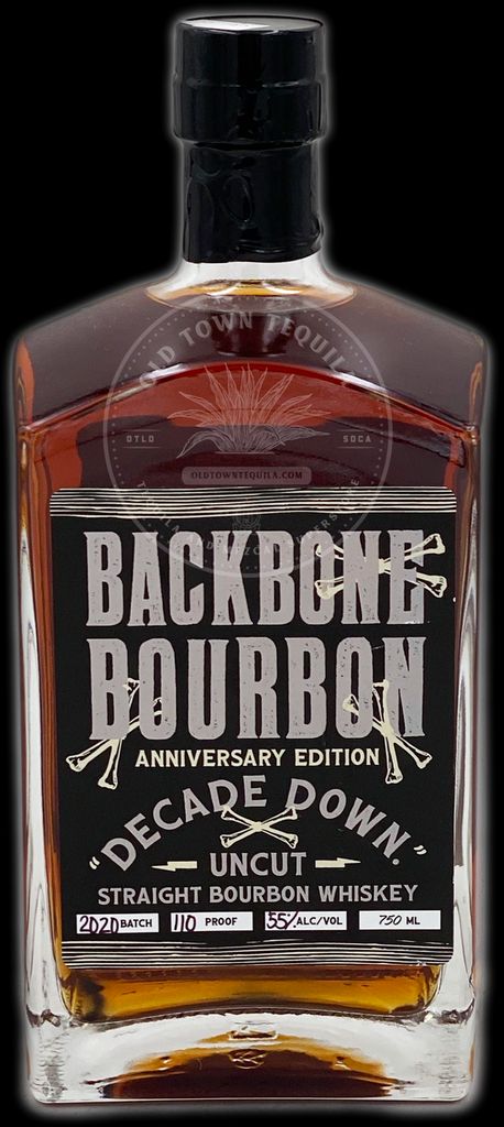 2020 Backbone Bourbon Company Uncut Anniversary Edition "Decade Down ...