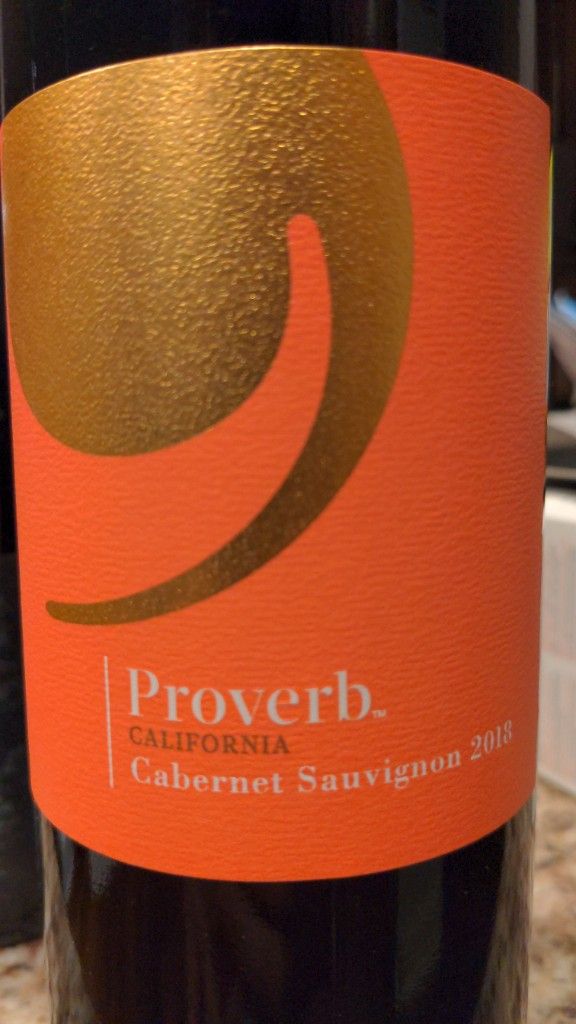 2018 Proverb Cabernet Sauvignon, USA, California - CellarTracker