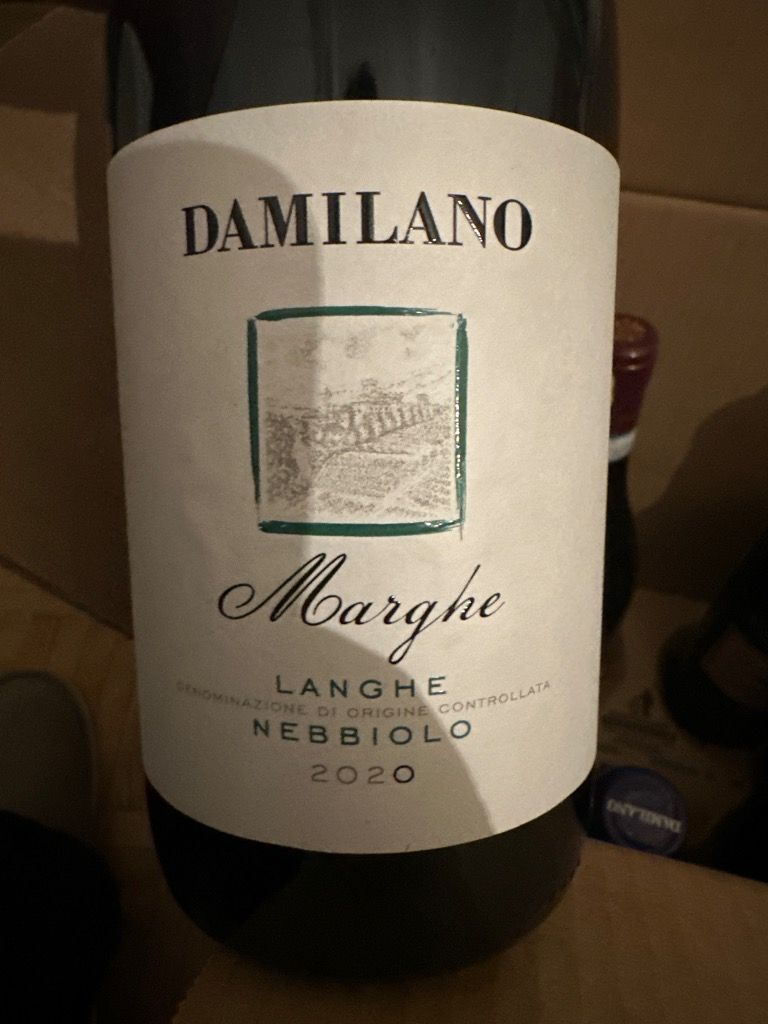 2020 Damilano Langhe Nebbiolo Marghe, Italy, Piedmont, Langhe, Langhe ...