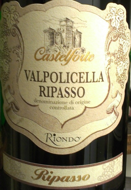 2010 Cantine Riondo Ripasso della Valpolicella Casalforte, Italy ...