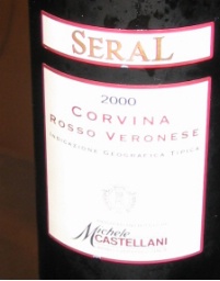 2000 Michele Castellani "Seral" Veronese IGT, Italy, Veneto, Veronese ...