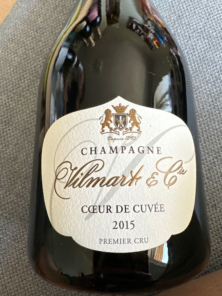 2015 Vilmart & Cie Champagne Premier Cru Coeur de Cuvée, France ...