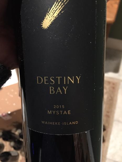 2015 Destiny Bay Mystae, New Zealand, North Island, Auckland, Waiheke ...