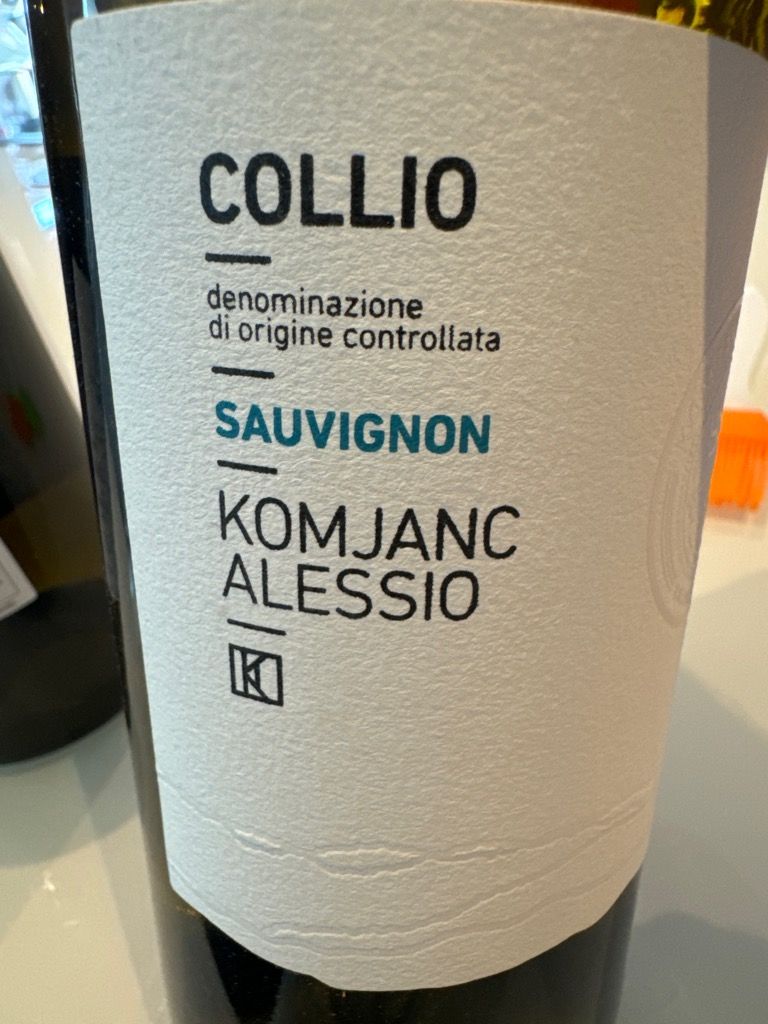 2023 Komjanc Alessio Collio Sauvignon, Italy, Friuli-Venezia Giulia ...