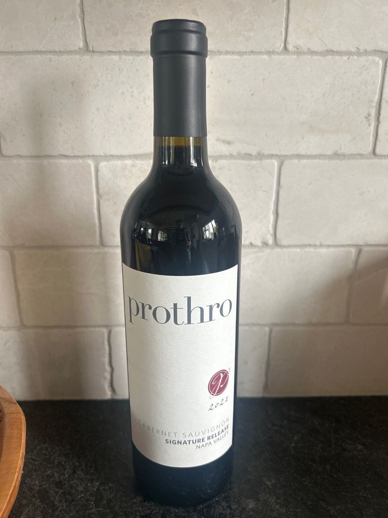 2022 Prothro Family Wines Cabernet Sauvignon Signature Release, USA ...