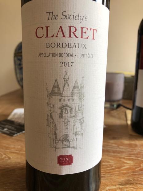 2017 The Wine Society Claret, France, Bordeaux - CellarTracker
