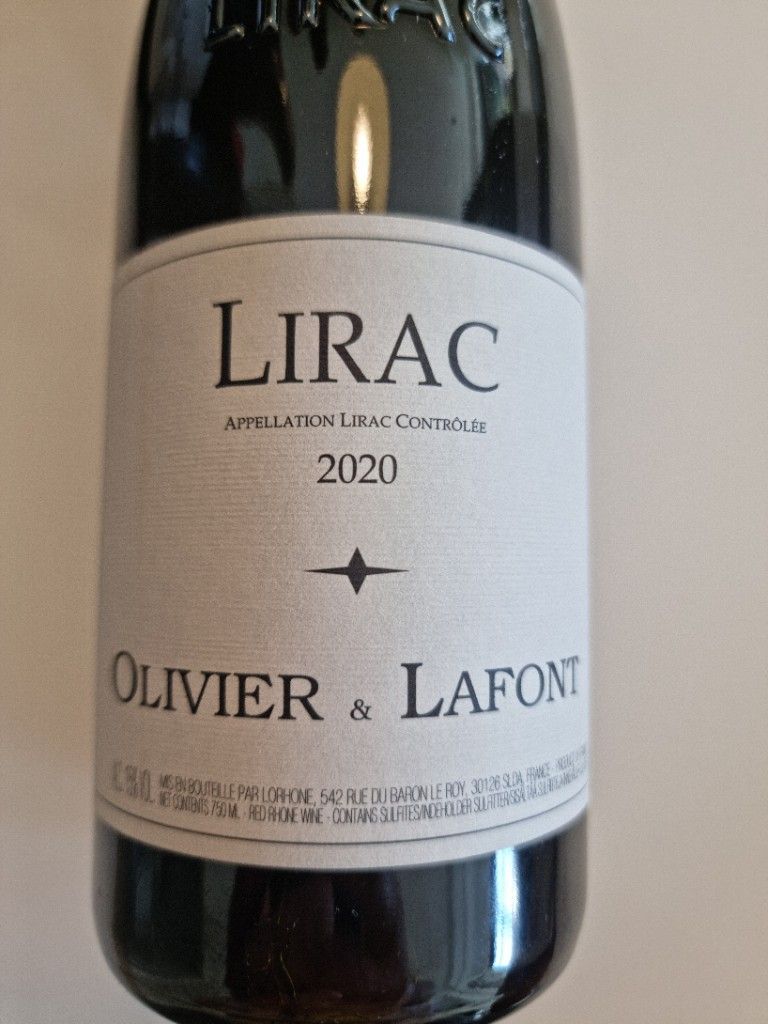2023 Olivier & Lafont Lirac, France, Rhône, Southern Rhône, Lirac ...