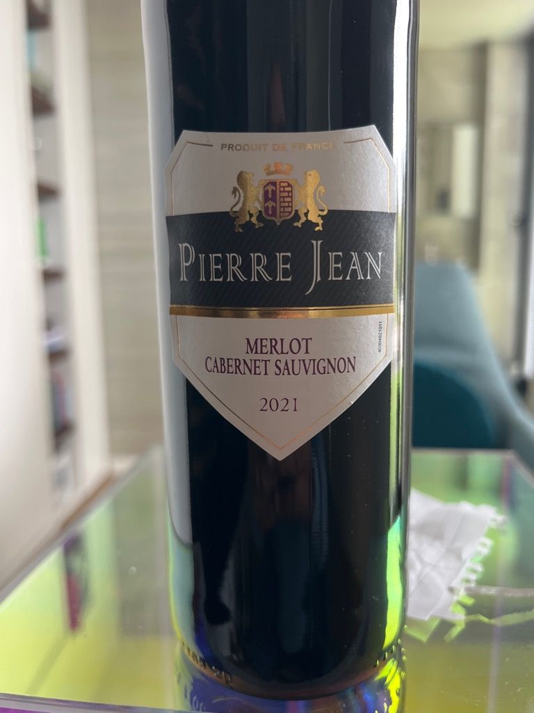 2020 Pierre-Jean Merlot Cabernet Sauvignon, France - CellarTracker