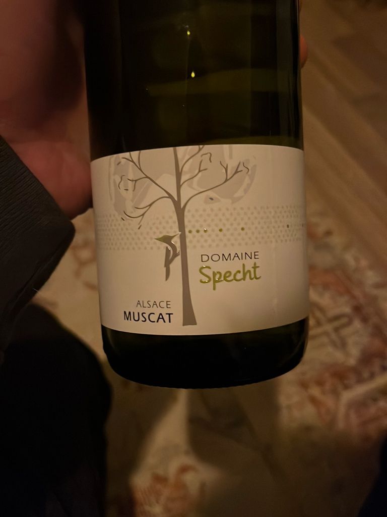 2023 Domaine Specht Muscat, France, Alsace - CellarTracker