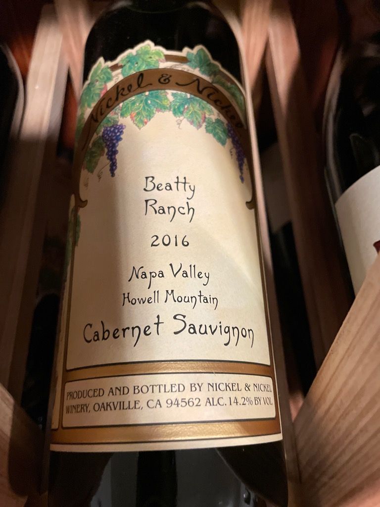 2017 Nickel & Nickel Cabernet Sauvignon Beatty Ranch, USA, California ...
