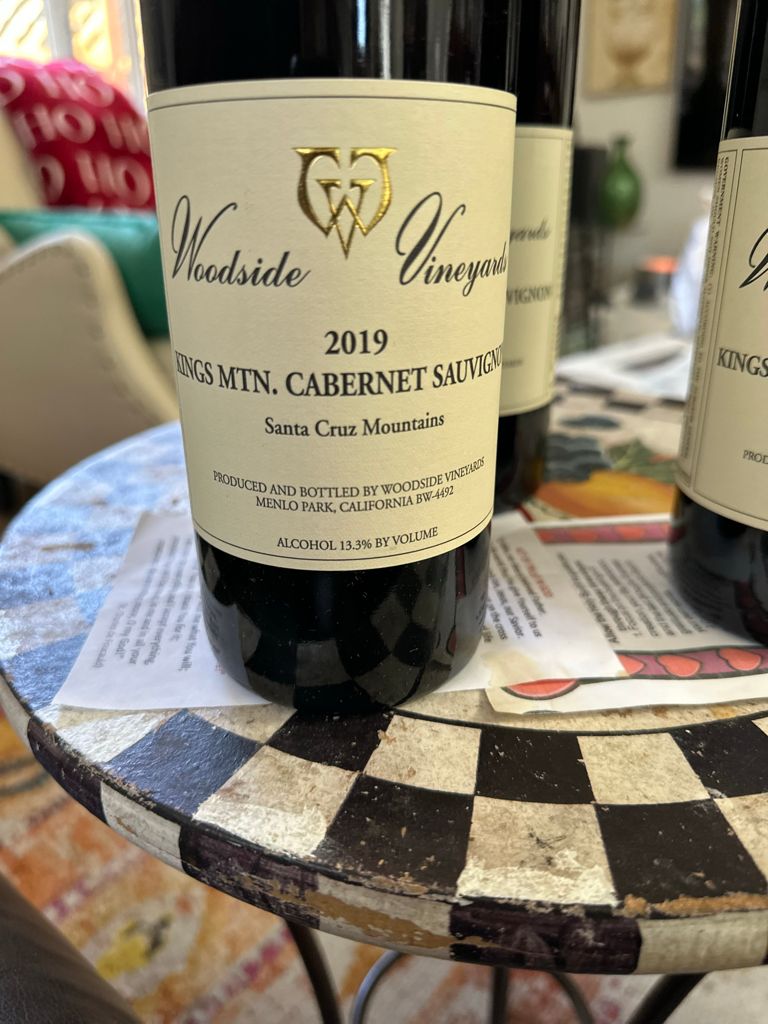 2021 Woodside Vineyards Cabernet Sauvignon Kings Mtn., USA, California ...