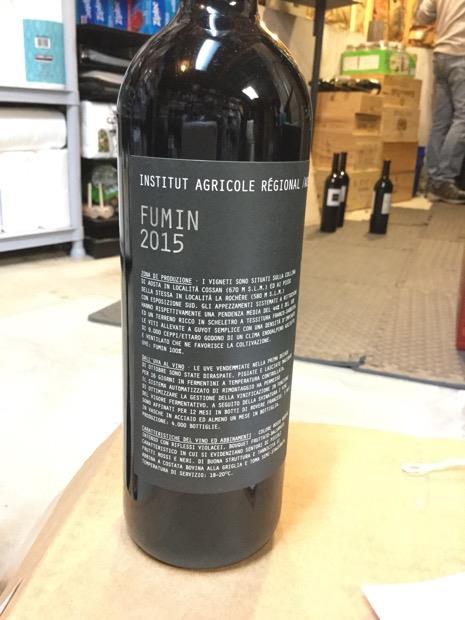 2019 Institut Agricole Régional Fumin Valle d'Aosta, Italy, Valle d ...