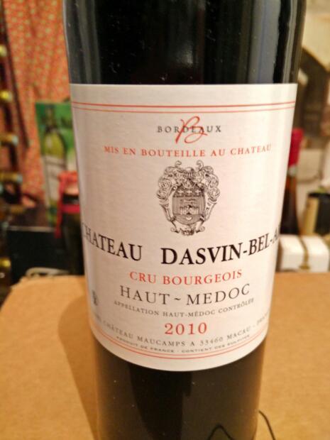 2010 Château Dasvin-Bel-Air, France, Bordeaux, Médoc, Haut-Médoc ...